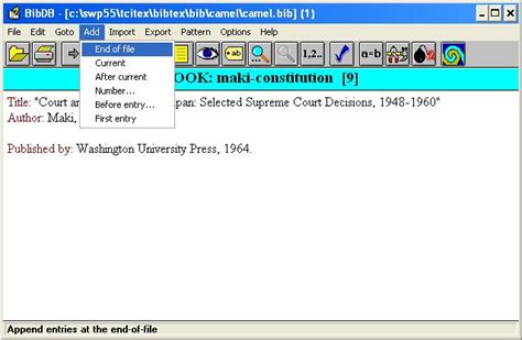 create bibtex bibliographies fast with scientific word workplace