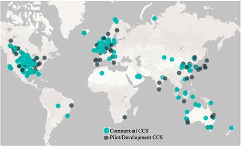 Worldwide Ccs Initiatives Encompassing Large Scale Commercial Projects