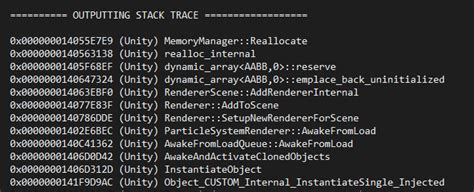 Unity Issue Tracker Crash On Memorymanagerreallocate When