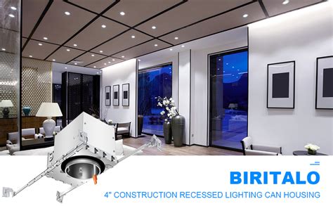 8 Pack 4 Inch Led Recessed Lighting Housing Can Ul Listed With Tp24
