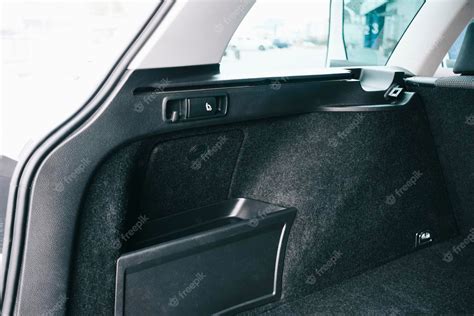 Cajuela Tronco Abierto Asiento De La Segunda Fila De Asientos Organizador En El Maletero