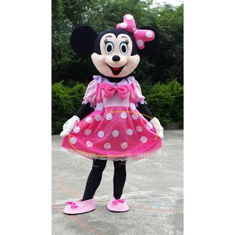 Mickey Mouse And Minnie Mouse Disney Mascot Costume