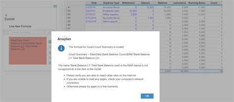 Running Balance Of A Numbered List — Anaplan Community
