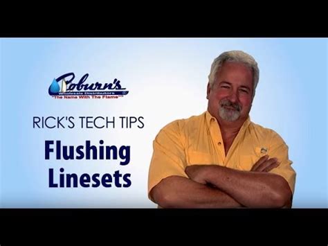Rick S Tech Tips Flushing Linesets YouTube