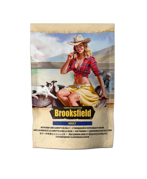 Корм для кошек Brooksfield Пауч говядина с морковью в желе - «Кот его ...