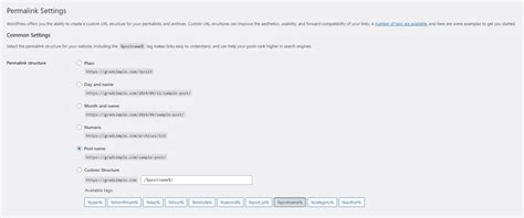 how to setup your wordpress settings gradsimple