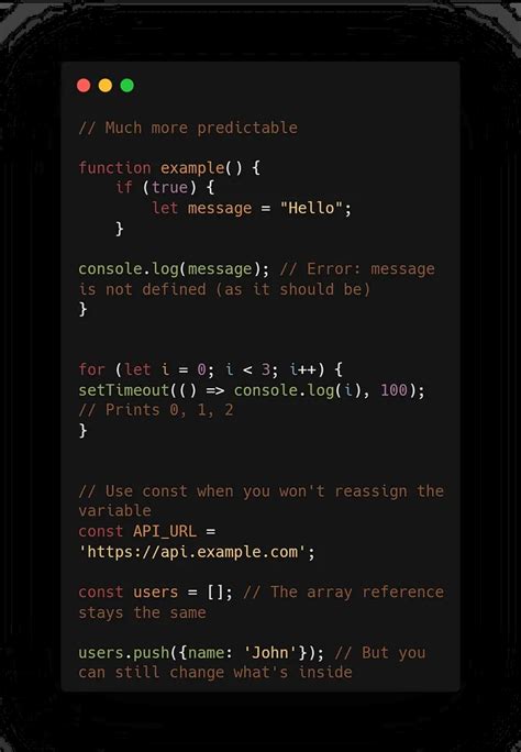 Javascript Es6 Features Every Developer Should Know Dev Community