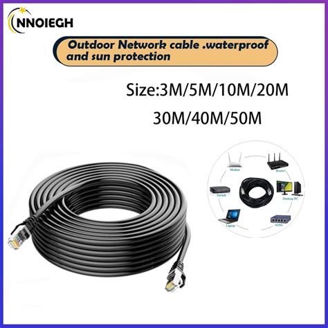 3m5m10m20m30m40m50m Cat6 Rj45 Lan Cable Outdoor Utp Ethernet