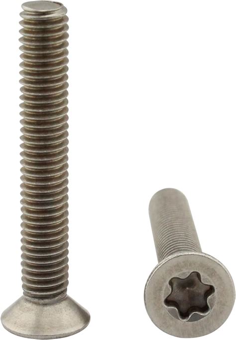 10 Pieces TX Countersunk Head Screws With Torx M3 M4 M5 M6 M8 DIN 965