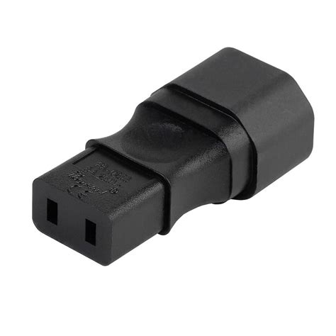 Iec320 C14 Male To Female C9 Conversion Plug Iec Grandado