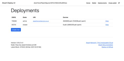 Github Tombeynon Akash Deploy Akash Deploy Ui And Wallet Management