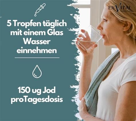 Jod Tropfen 50 Ml Hochdosiertes Kaliumiodid Von EXVital