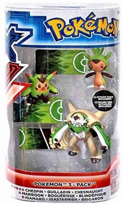 Pokemon Tomy Figure Chesnaught Quilladin Chespin Hobbies And Toys Toys