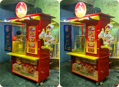 Detail Desain Gerobak Fried Chicken Koleksi Nomer 7