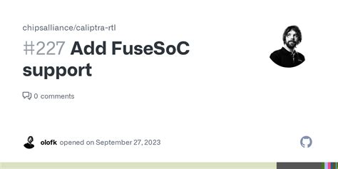 Add FuseSoC Support Issue 227 Chipsalliance Caliptra Rtl GitHub