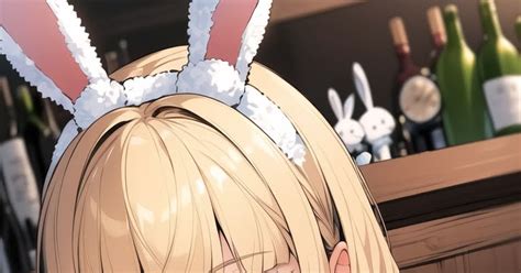 おっぱい 金髪ギャル47 バニーガール Aiクラスターのイラスト Pixiv