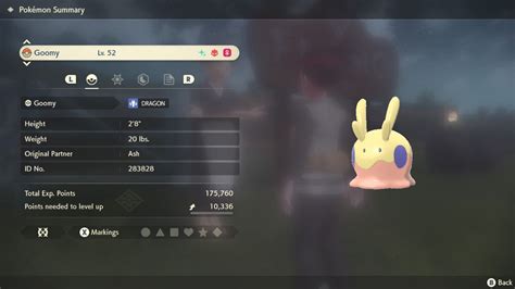 Pokemon Legends Arceus Shiny Alpha Goomy Best Stats Etsy