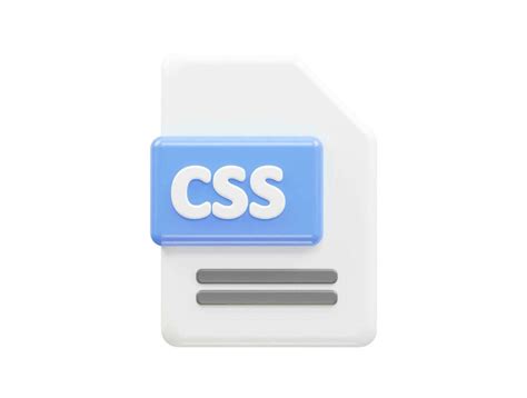 Css File Format Folder Vector 3d 26134757 Vector Art At Vecteezy