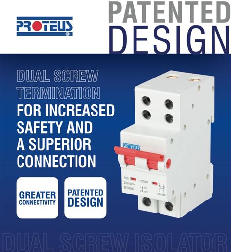 Our Patented Dual Screw Isolator New And Exclusive To The Proteus