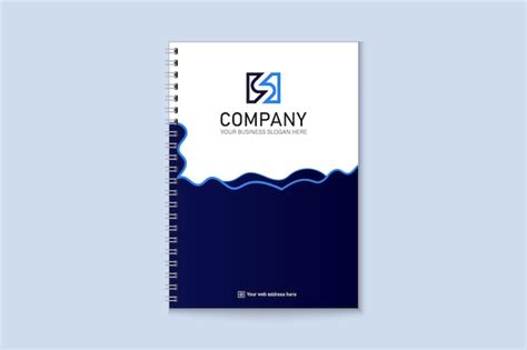 Premium Vector Editable Clean Elegant Minimalist Notebook Cover Template
