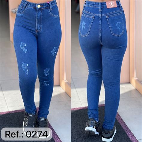 CalÇa Jeans Sal E Pimenta Ref 0274 Butique Da Camis