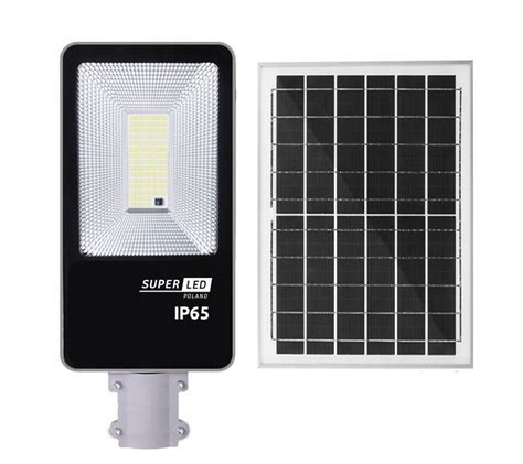 Lampa Solarna LED Mocna Latarnia Uliczna 1000W Panel Uchwyt Pilot Superledpoland Pl