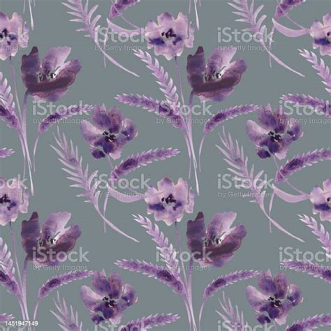 수채화 보라색 꽃 클립 아트 꽃 클립 아트입니다 인사말 카드 벽지 문구 직물 웨딩 카드에 대 한 수제 그림입니다 꽃 패턴입니다 Picture Postcard Show에 대한