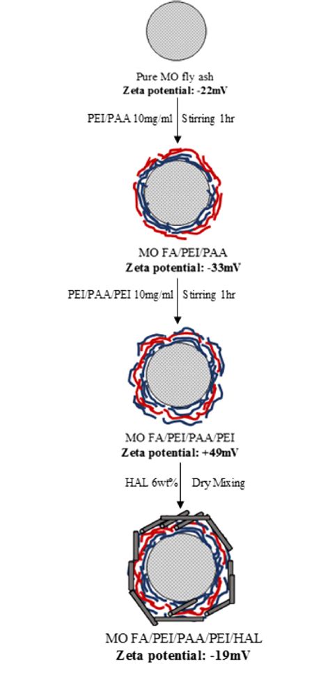 Scheme 1 Schematic Representation Of Lbl Shell Assembly On Negative Fly Download Scientific
