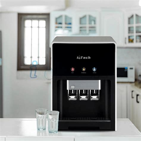 𝐈 𝐓𝐄𝐂𝐇 Tabletop Water Dispenser Hot Normal Cold W6202 3c Compressor
