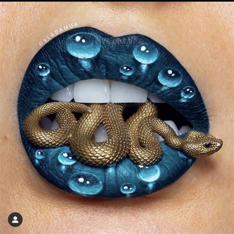 Makeup Artist Turns Her Lips Into Stunning Works Of Art 33 Pics Artofit