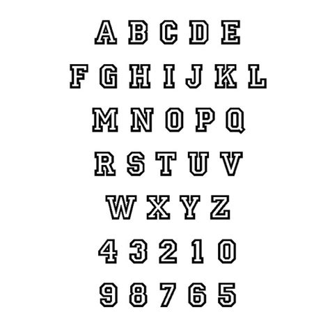 customized letter number sticker decals not print not print not