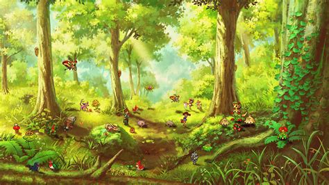 Pokemon Forest Backgrounds Wallpaper Cave