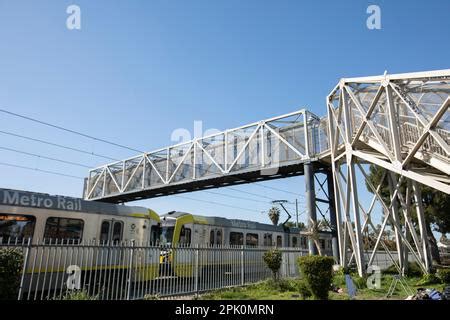Watts California Usa February 25 2023 Afternoon Aerial View Of