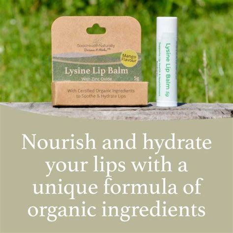 Lysine Lip Balm Good Health Naturally