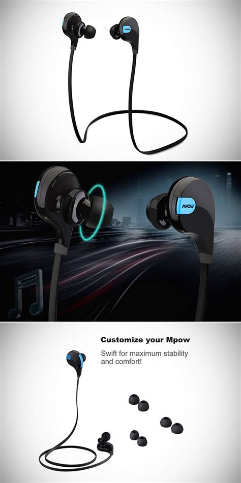 Mpows Swift Wireless Bluetooth 4 0 Headphones Go Anywhere Get A Pair