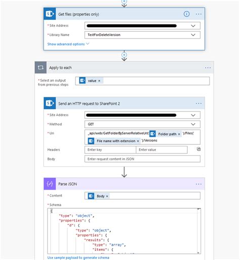 power automate删除sharepoint online或onedrive for business文件版本历史 知乎