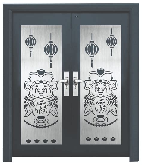 6ft Laser Cut Ra205s 6ft X 7ft Dark Grey Color Double Wing Security