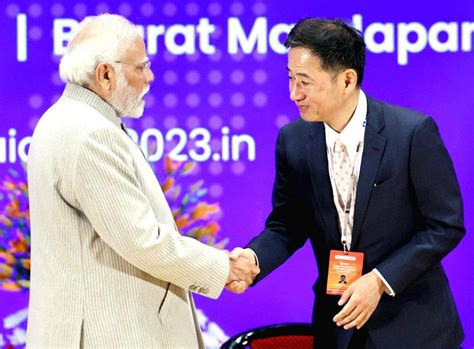 Prime Minister Narendra Modi At The Inaugural Ceremony Of The Global