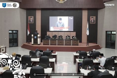 Sah Ranperda Tentang Pajak Dan Retribusi Daerah Disetujui Pemerintah Kota Ternate