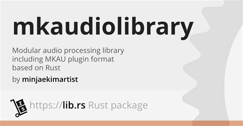 Mkaudiolibrary Rust Audio Library Lib Rs