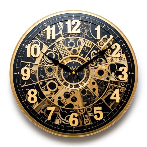 Wall Mounted Analog Clock Clock With Hands Round Clock With Hands