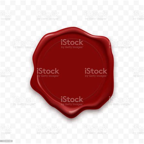 왁 스 씰 스탬프 또는 빨간색 씰링 왁 스 오래 된 현실적인 스탬프를 벡터 0명에 대한 스톡 벡터 아트 및 기타 이미지 0명 3차원 형태 갈색 Istock
