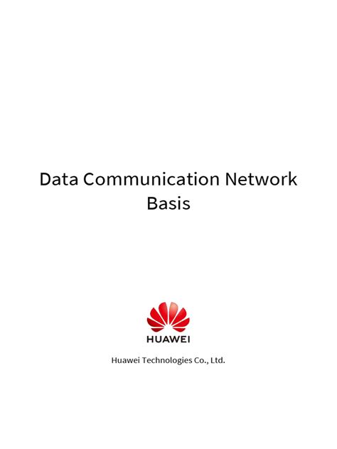 01 data communication network basis pdf computer network network topology