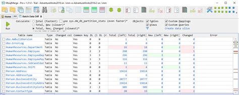 MssqlMerge Docs Batch Data Diff Tab