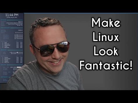 free video make linux look better conky desktop from chris titus