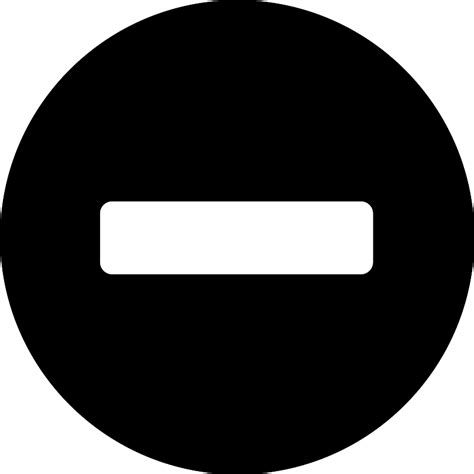 Minus Vector SVG Icon SVG Repo