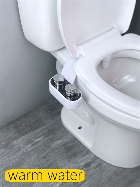 Bidet pulvérisateur d eau chaude et froide Bidet pour siège de toilette pulvérisateur d eau