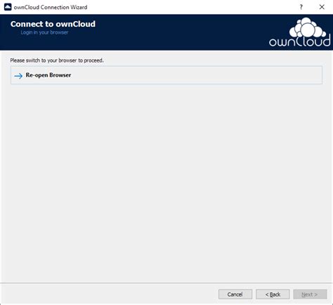 Desktop Client Login OIDC Desktop OwnCloud Central
