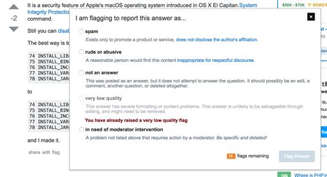 Unable To See Retract Flag For The Low Quality Answer Once Answer Is Edited Meta Stack Overflow