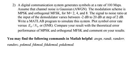 Solved Problem Running Matlab Code I Got For The Included